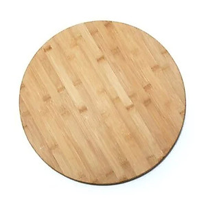 RoomForLife - Solid Bamboo Turntable - 14 inch Diameter Multi use Lazy Susan