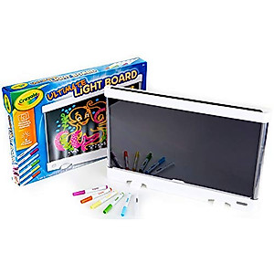 Crayola Ultimate Light Board for Drawing & Coloring - White, Light Up Kids Toy, Gift for Kids Ages 6, 7, 8, 9