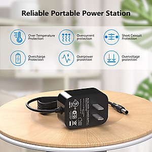 VHBW Power Cord for Skylight, HP, Aluratek, BSIMB Smart Digital Picture Frame 5V AC Adapter Charger (Not for 9V or 12V)