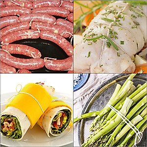 Vivifying Butchers Twine, 2pcs x 328 Feet 3Ply Cotton Bakers Twine, Food Safe Cooking String for Tying Meat, Making Sausage, Trussing Turkey, Roasting and Packing (Beige)