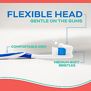 Bulk Toothbrushes Pack - 24 Individually Wrapped Toothbrushes Bulk for Travel, Hotels, AirBnB Guests, Relief Missions, and Donations - Bulk Disposable Toothbrush Pack Adults and Kids