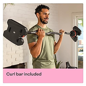 BowFlex SelectTech 2080 Barbell with Curl Bar