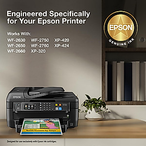 EPSON T220 DURABrite Ultra -Ink Standard Capacity Color Combo Pack (T220520-S) for select Epson Expression and WorkForce Printers
