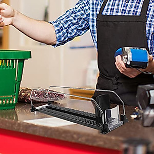 Cabilock 2pcs Supermarket Drinks Pusher Shelves Beverage Glide Pushers for Vending Machine Automatic Pushing Dispensers, Longer