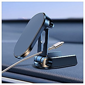 Magnetic Phone Holder for Car,Foldable Phone Mount Multi-Functional 360°Rotation,Magnet for car Dashboard Phone Holder Magnetic Car Mount for iPhone 13 Pro Max / 13 Pro and All Smartphone