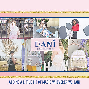 Danielle Nicole DANI Friends Central Perk Logo Boxed Crossbody Bag, Purse for Women, Black