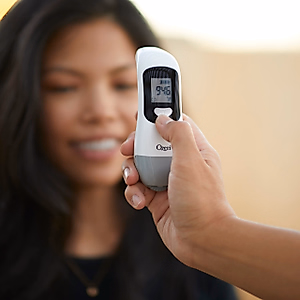 Ozeri Kinetic Non-Contact Forehead Thermometer with Battery-Free Infrared Technology