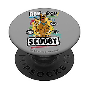 Scooby-Doo Ruh-Roh Meddle PopSockets Swappable PopGrip