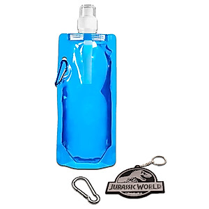 Jurassic World Backpack and Lunch Box Set - Jurassic World Backpack Kids, Jurassic World Lunch Box, Water Bottle, Keychain, Stickers, More | Jurassic World Backpack with Lunch Box