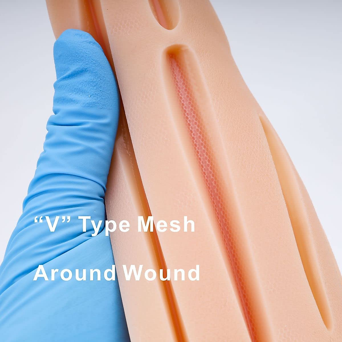 All-In-One Suture Practice Kit Training Kit for Medical, PA, NP Students, Residents, and Practicing Clinicians, Durable Silicone Suture Pad, Instruments, with Suture Training Videos for education only