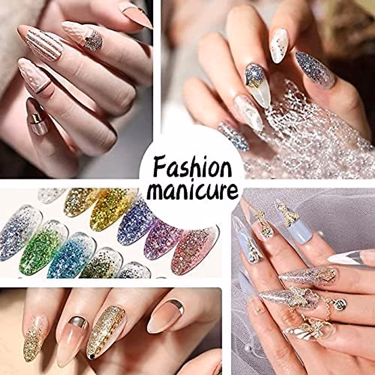 18g/Bottle, 20 Pack Shake Jar Fine Glitter,Assorted Extra Fine Glitter Powder for Nail Art DIY Craft Tumbler Epoxy Resin Jewelry Making Christmas Ornament Decotation