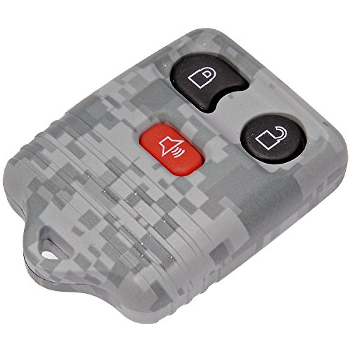 Dorman 13625GYC Keyless Entry Transmitter Cover Compatible with Select Models, Gray Digital Camouflage