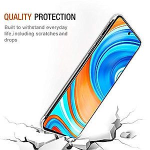 Eouine for Xiaomi Redmi Note 9 Pro Case, Phone Case Transparent Clear with Pattern Ultra Slim Shockproof Soft Gel TPU Silicone Skin for Xiaomi Redmi Note 9 Pro/Redmi Note 9S (Cat)