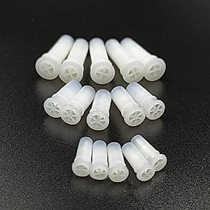 100pcs Pet Toy Balls Replacement Squeakers Dog Pet Toys Noise Maker Insert Replacement BB Squeaker Reed Shoes Whistle for Craft Supplies 1.5cm