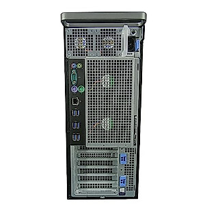 The Server Store T7820 2X Silver 4110 2.1GHz 8-Core CPUs, 128GB DDR4 RAM, 3.2TB 2.5" u.2 NVMe, FirePro W4100, 950W PSU, Win 10 Pro Precision Tower 7820 (Renewed)