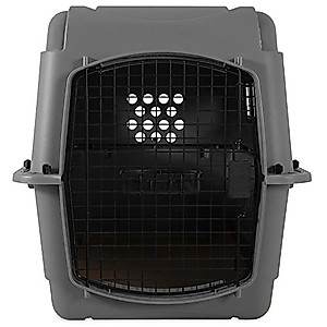 Petmate Sky Kennel - For Air and Travel, Airline Approved Dog Crate for Pets 30-50 lbs, Heavy Duty Dog Kennel, Made in the USA- 32 Inches