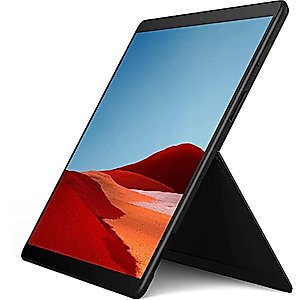Microsoft Surface Pro X – 13" Touch-Screen – Microsoft SQ1-16GB Memory - 256GB Solid State Drive – WiFi + 4G LTE – Matte Black (Renewed)