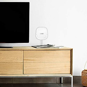 Huafly Screwless Wall Mount Bracket for Eero 6 Wifi, VHB Stick On Holder, Strong Adhesive Holder, No Tools No Drilling No Hole (2Pcs)