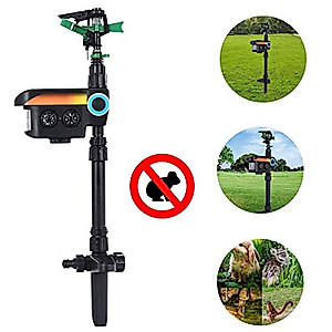 COSTWAY Scarecrow Motion Activated Animal Repellent