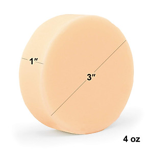 Men’s Soap Company Shaving Soap for Men and Women 4.0 oz Refill Puck Made with Natural Vegan Plant Ingredients. Shea Butter and Vitamin E Create Thick Shave Soap Lather for Skin Protection, Himalaya