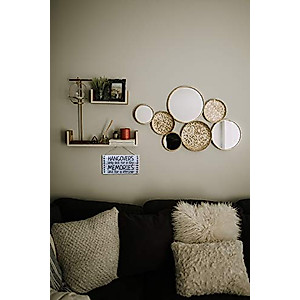 CARISPIBET Hangovers only Last | Funny and Inspiring Wall Art Decoration Plaque Sign 6" x 12"