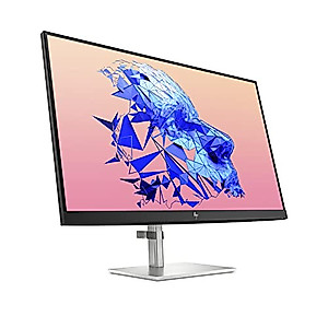 HP 4K HDR 31.5-inch Monitor 4K, Color Preset, Fully Adjustable Height, 60Hz Display (U32, Silver)