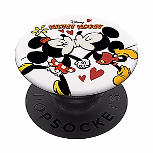 Disney Channel Mickey and Minnie Mouse Kiss PopSockets PopGrip: Swappable Grip for Phones & Tablets