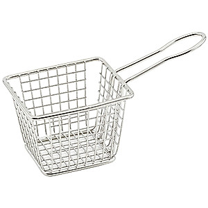 WINCO Mini Fry Basket, Silver