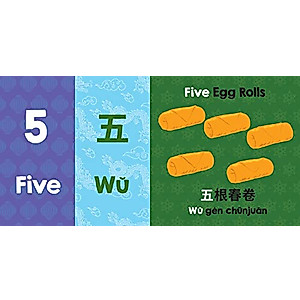One, Two, Three Dim Sum: A Mandarin-English Counting Book for Young Foodies. Teaches Diversity with Colorful Illustrations
