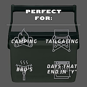 Stanley 10-01622-111 The Easy-Carry Outdoor Cooler Stanley Green 7QT / 6.6L