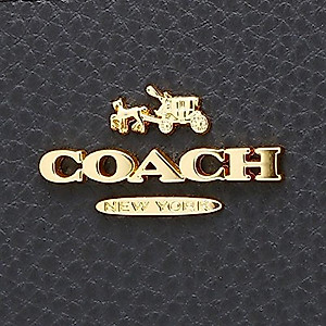 Coach Foldover Clutch Crossbody Bag, Black, One Size