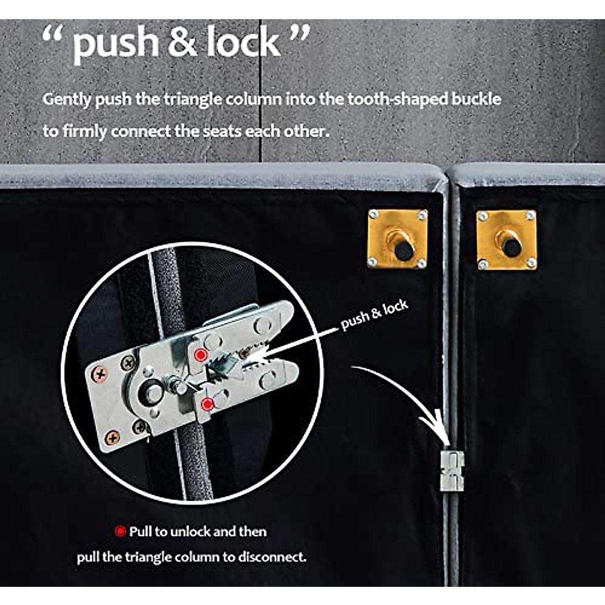 Linen Upholstered 6 Seats U Shaped Modular Sofa Modern Convertible Sectional Sofa Couch with Reversible Chaise Lounge and 4 Pillows L Shaped Couch Extra Wide Seat for Living Room Apartment 143” Blue