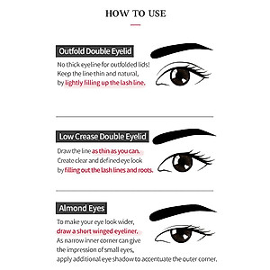 ETUDE OH M'EYE LINE NEW 5ml, Intense Precision Liquid Eyeliner, Vivid, Deep Color, Smudge Proof, Long Lasting, Korean Makeup, Kbeauty, 1 Piece