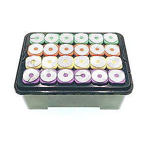 DWC Cloner Rooting Recirculating System 24 Site Cutting Clone and Seeding Root 2 in 1 Deep Water Cloner 24 Site with Clear Humidity Propagation Dome (Black)