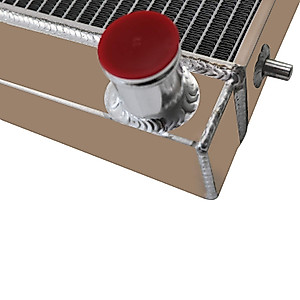 OzCoolingParts 3 Row Core All Aluminum Radiator Compatible for 1994-1998 L a n d R o v e r De fender Dis covery 300TDI 90/110 BTP2275