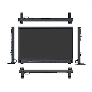 LILLIPUT 31.5" BM310-4KS-VBP Broadcast Monitor 4K/Full HD for Taking Photos & Making Movies with Multiple Signal inputs 3G SDI, HDMI, DVI and VGA –Quad View Split, 3D LUT, HDR with V Mount Plate