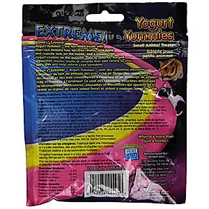 F.M.Brown'S 44495 Extreme Yogurt Yummies Small Animal Treat, 2.75-Ounce