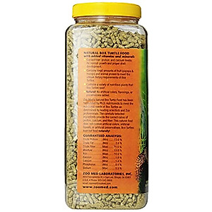 Zoo Med Natural Box Turtle Food, 20-Ounce