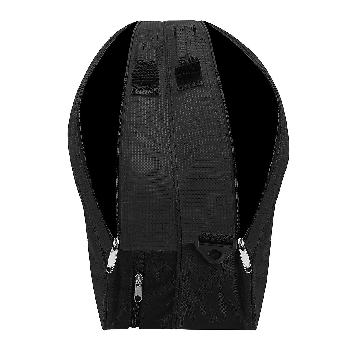 ITODA Tennis Racquet Cover Bag, Sports 3-6 Rackets Paddle Badminton Carry Case Dustproof Waterproof Separation Shoes Pocket Storage Outdoor Bag with Adjustable Shoulder Strap