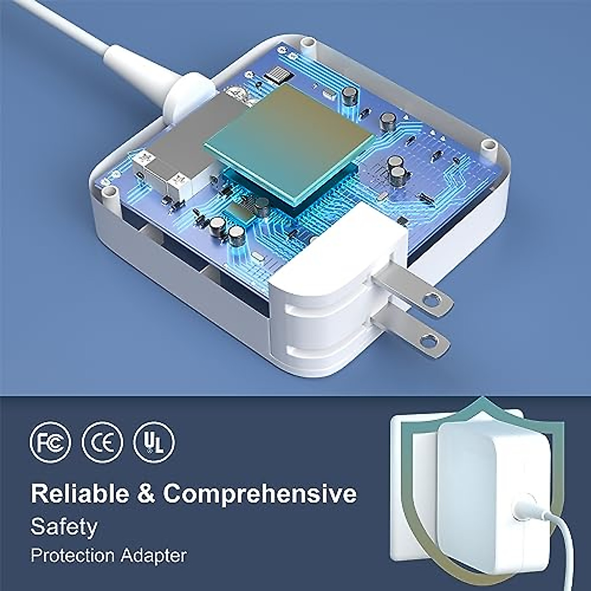 Mac Book Pro Charger, Replacement for Mac Book Pro 13 Inch 85W 60W Magnetic L-Tip Power Adapter Before Mid 2012,Compatible with Mac Book(2009-2012)