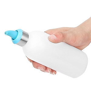 Squeeze Bottle, Empty Squeeze Bottles Leak Proof Refillable Condiment Container Squeeze Condiment Bottles for Kitchen Use Condiments Dressings (blue)