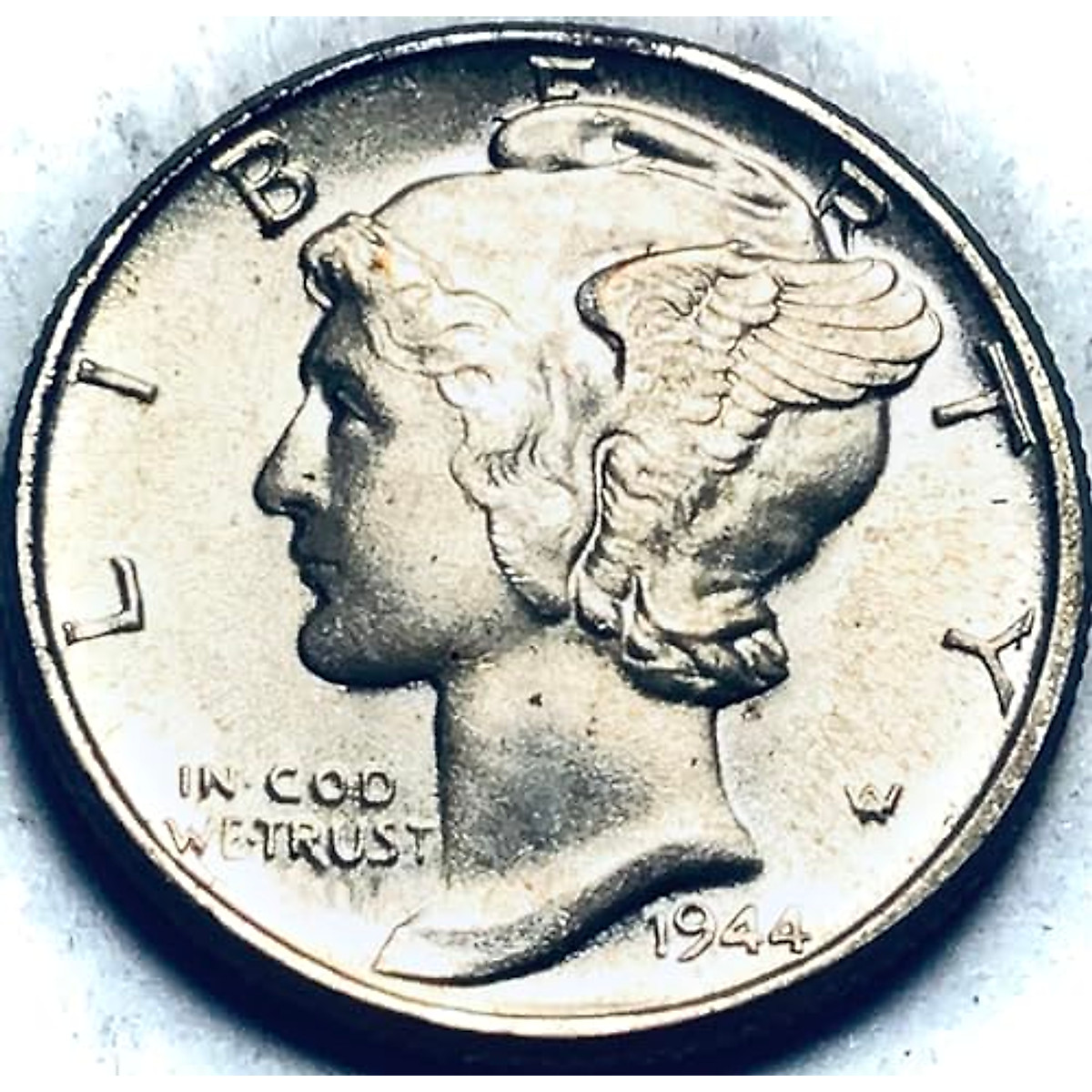 1944 P Mercury Silver BU MS Dime Seller Mint State