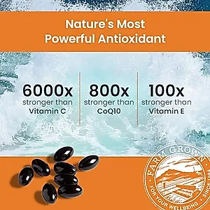 Nutrex Hawaii JointAstin - 12 mg, 120 Softgels - Joint Support Supplement with Glucosamine & BioAstin Hawaiian Astaxanthin - Farm-Direct Antioxidant Supplement Joint, Eye, Skin & Immune System Health*