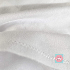 Personalized Fleece Baby Girl Blanket, Coral Pink Floral