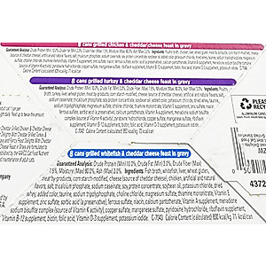 Purina Fancy Feast Delights with Cheddar Grilled Gourmet Wet Cat Food - (24) 3 oz. Cans (Cheddar Grilled Varieties 1 Pack of 24)