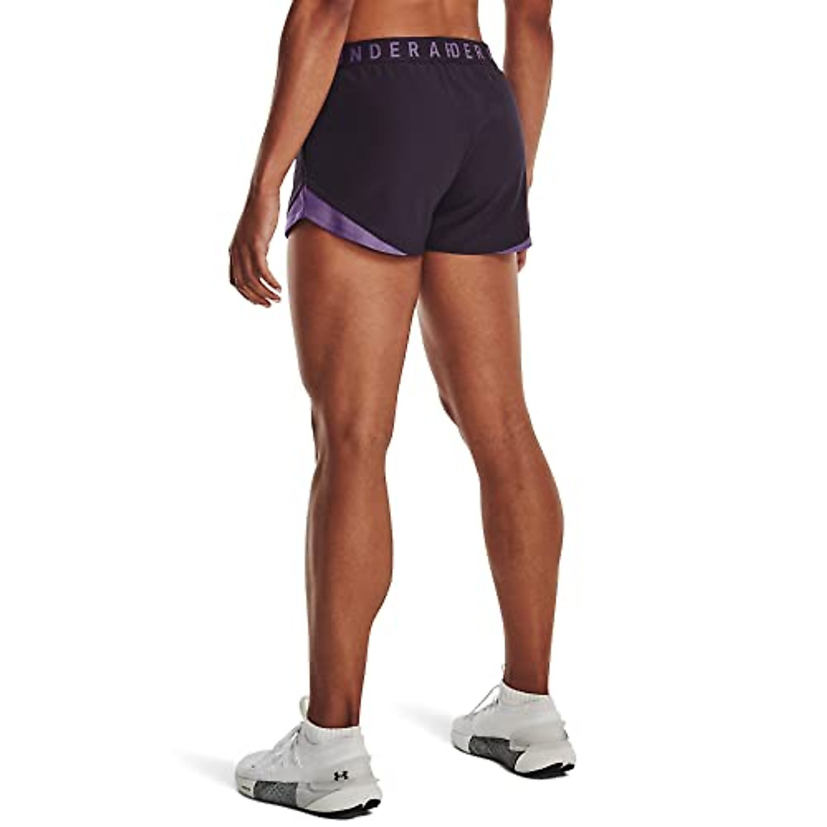 Under Armour Womens Play Up 3.0 Shorts, (541) Tux Purple/Retro Purple/Retro Purple, Medium