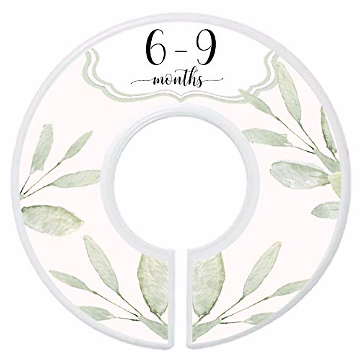 Mumsy Goose Baby Girl Clothes Dividers Nursery Closet Dividers Closet Organizers Botanical