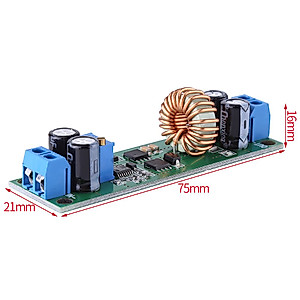dc Converter Module,DC-DC Step Down Converter Adjustable Supply Module 6.5V-60V to 1.25-30V 10A