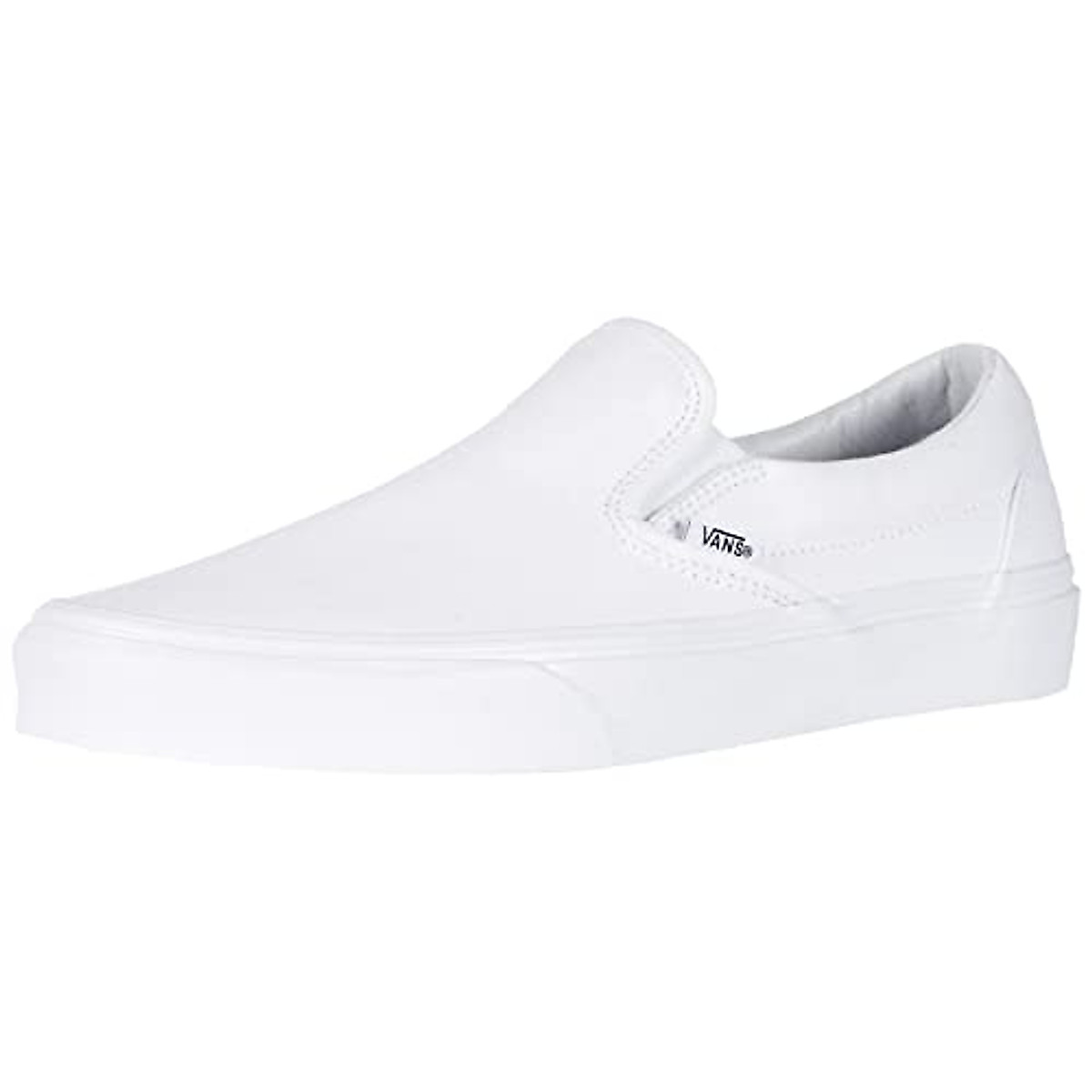 Vans Classic Slip-On, True White Size 6.5 Women/5 Men