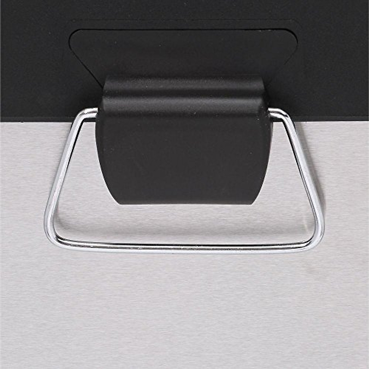 Step N' Sort The 16 Gal. 2-Compartment Stainless Steel Trash and Recycling Bin